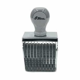 Shiny Numbering Stamp N110-9mm | Rubber Stamp Online